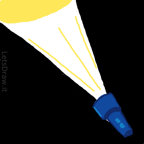 How to draw flashlight / nrrpoxxjq.png / LetsDrawIt