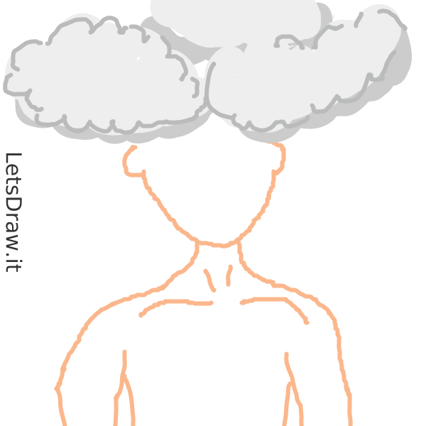 How to draw head in the clouds / nsf4ox1pm.png / LetsDrawIt