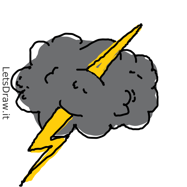 How to draw thunder / ntagt74w8.png / LetsDrawIt