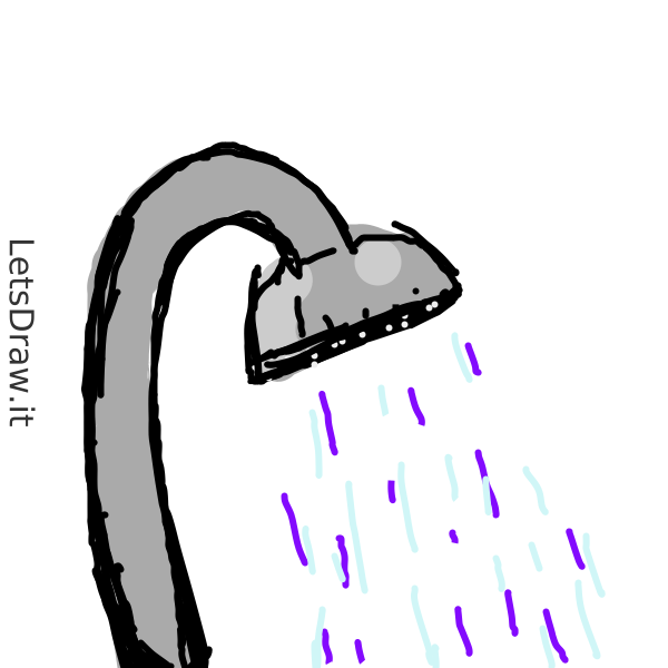 How to draw shower / nwajo1hgo.png / LetsDrawIt