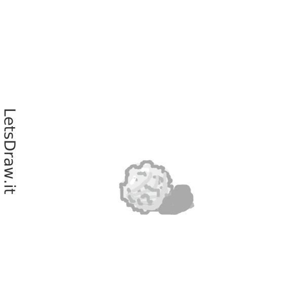 How to draw snowball / o69b1e5qx.png / LetsDrawIt
