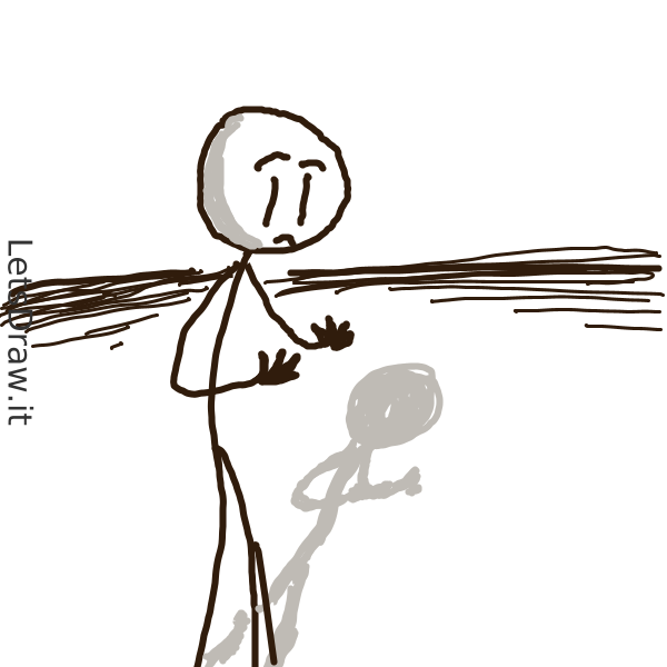 How to draw Stick man / o6n9f93z7.png / LetsDrawIt