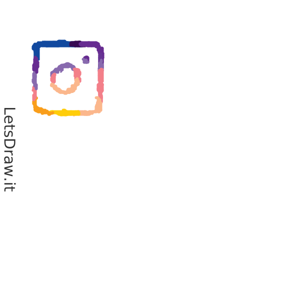 How to draw Instagram / o785qxxcy.png / LetsDrawIt