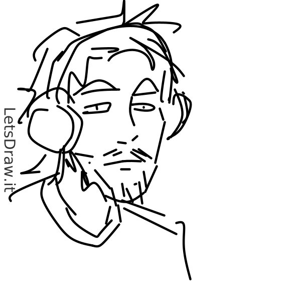 How to draw gamer / o7kgcwd9f.png / LetsDrawIt