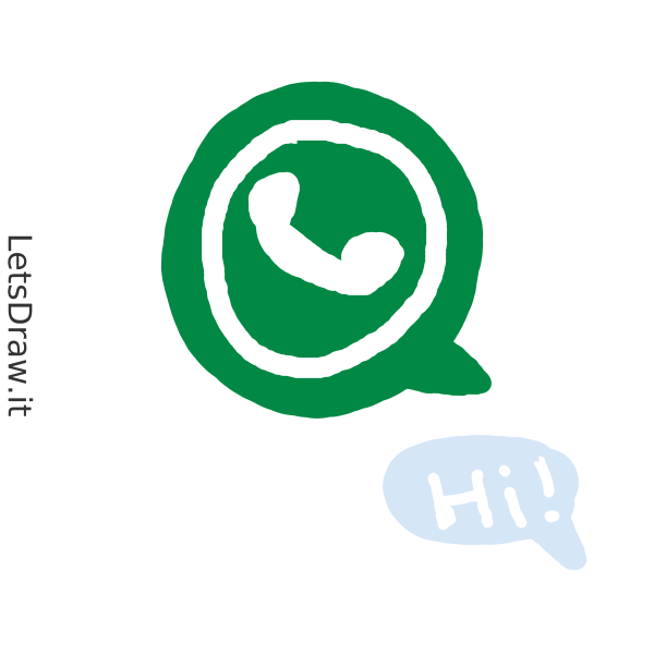 How to draw WhatsApp / o83wxshy3.png / LetsDrawIt