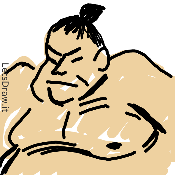 How to draw sumo / o885g7nhb.png / LetsDrawIt