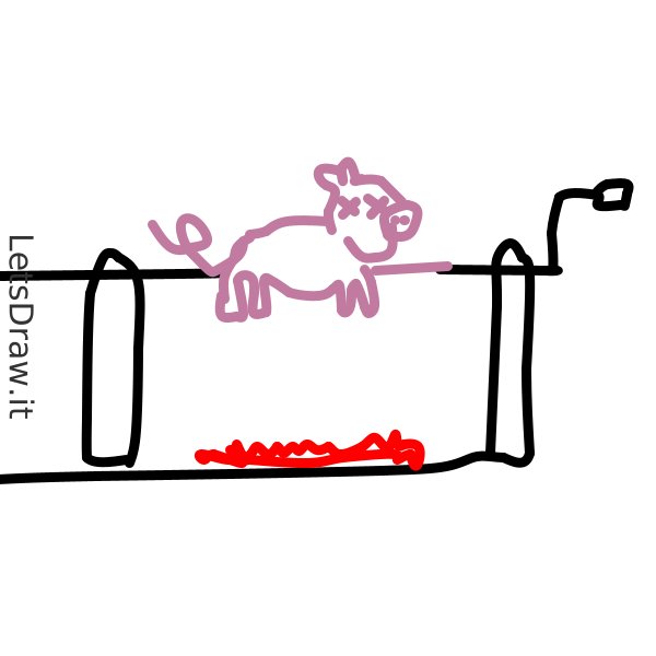 How to draw barbecue / o9a8efowf.png / LetsDrawIt