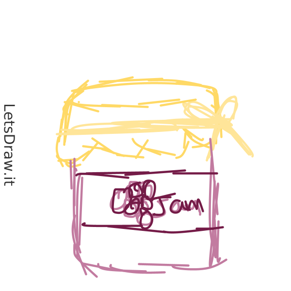 How to draw jam / oahig65is.png / LetsDrawIt