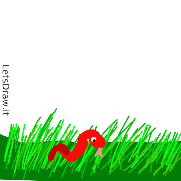 How to draw grass snake / oanhpc6mp.png / LetsDrawIt