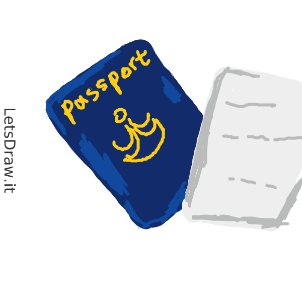 How to draw passport / obrq1k6hd.png / LetsDrawIt