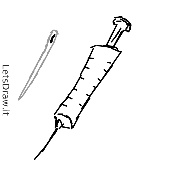 How to draw needles / odpjfdohd.png / LetsDrawIt