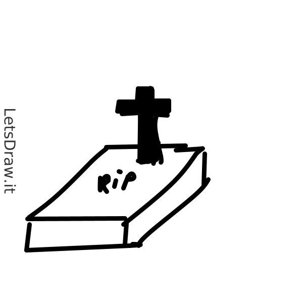 How to draw grave / oey6maqcn.png / LetsDrawIt