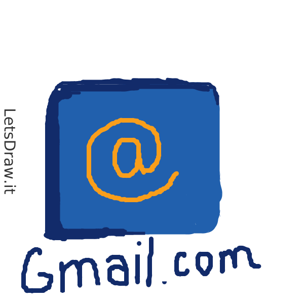 How to draw Gmail / ogusq88wn.png / LetsDrawIt
