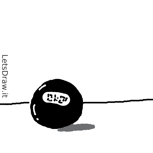 How to draw time bomb / ohptodxt9.png / LetsDrawIt