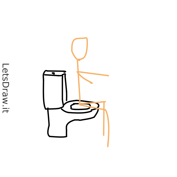 How to draw toilet / oin1eghsj.png / LetsDrawIt