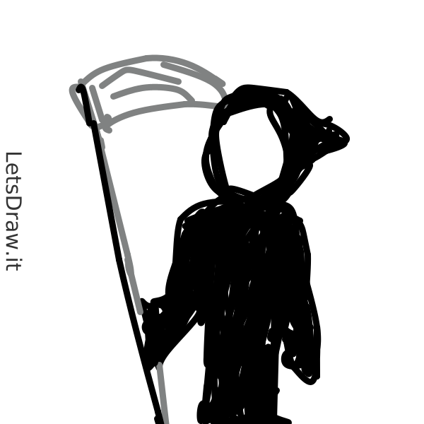 How to draw death / okgaacwm.png / LetsDrawIt
