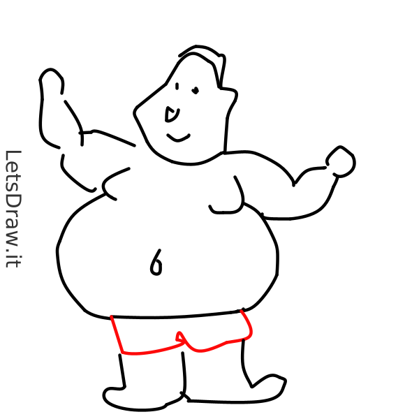 How to draw fat man / ooi7cuydn.png / LetsDrawIt