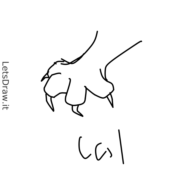 How to draw claw / oonp8pmnm.png / LetsDrawIt