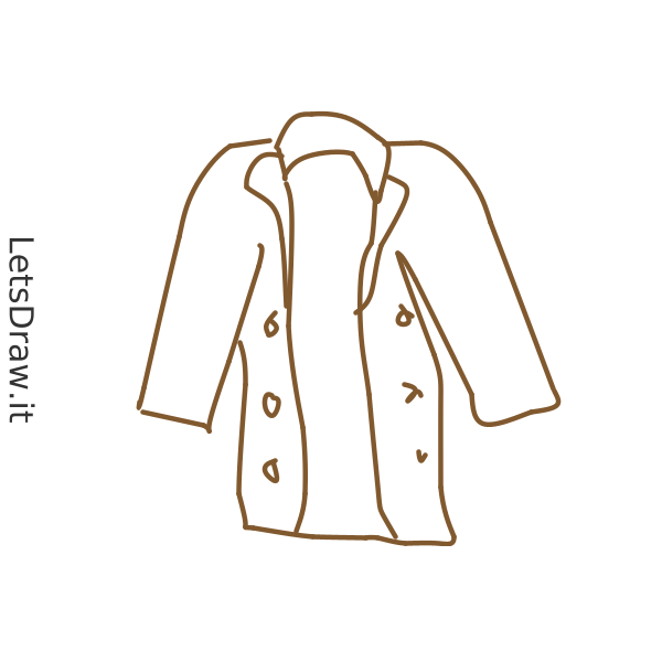How to draw coat / opa118x5.png / LetsDrawIt