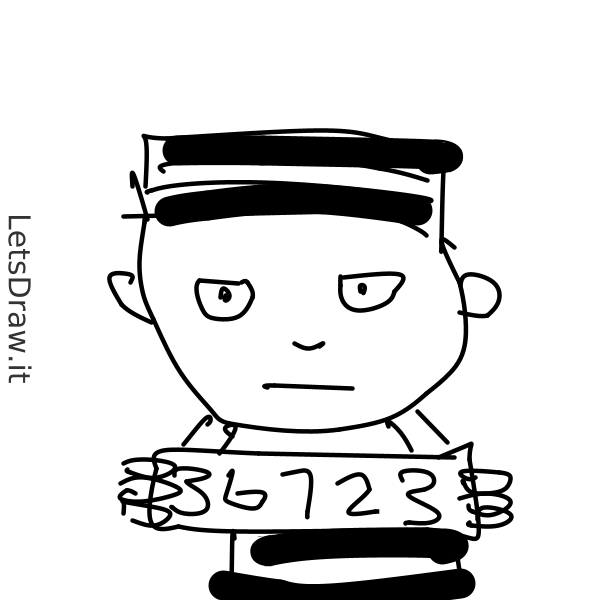 How to draw prisoner / oqmfbe5mj.png / LetsDrawIt