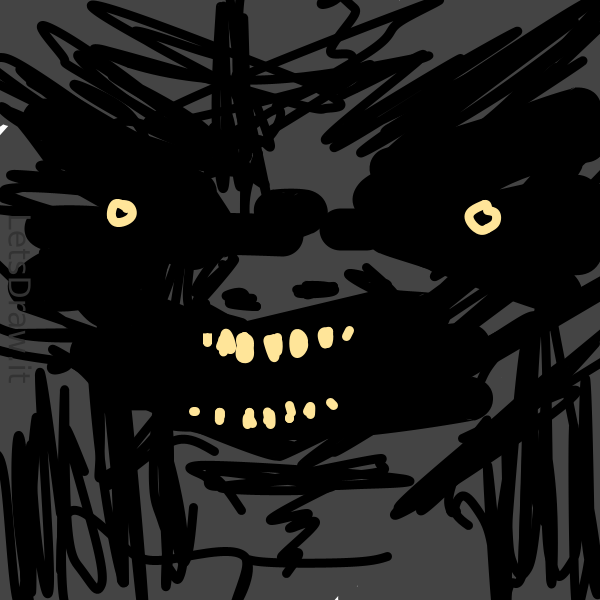 How to draw scary / oshdf3kb1.png / LetsDrawIt