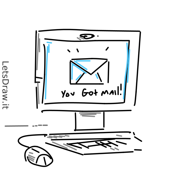 How to draw Gmail / osqspm167.png / LetsDrawIt
