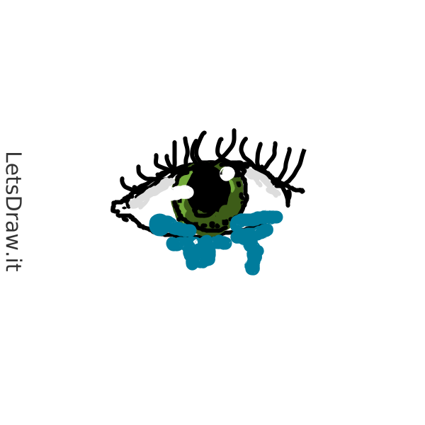 How to draw crying / otpztcxcy.png / LetsDrawIt