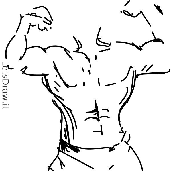 How to draw Bodybuilding / ou5gcmh3r.png / LetsDrawIt