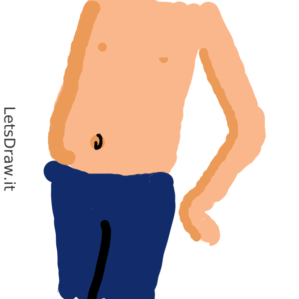 How to draw bellybutton / ow7pqxgxp.png / LetsDrawIt