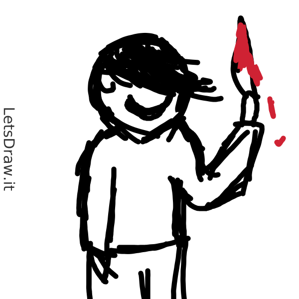 How to draw killer / ox1f9txg.png / LetsDrawIt