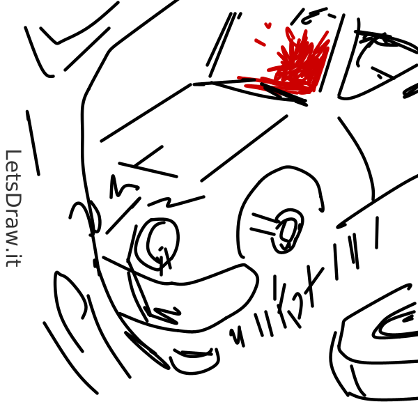 How to draw accident / p1iup7ua.png / LetsDrawIt