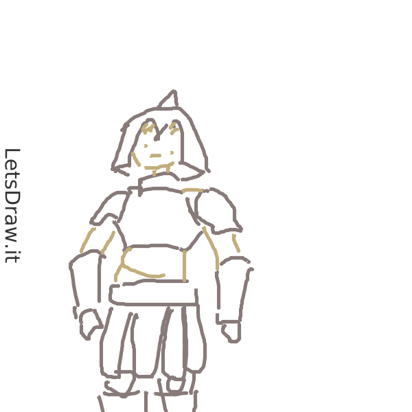 How to draw armour / p1u4koxjc.png / LetsDrawIt