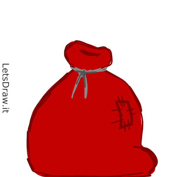 How to draw bag / p3z5cyyhn.png / LetsDrawIt