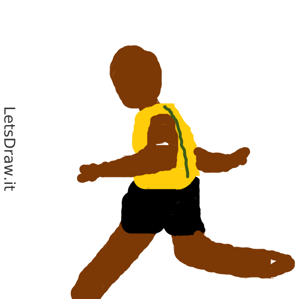 atleta desenho / pbyuxoqoy.png / LetsDrawIt