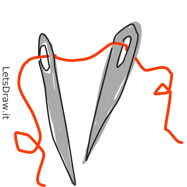 How Do You Draw A Needle at Mack Ralph blog