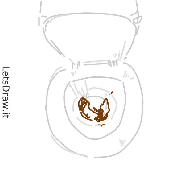 How to draw turd / pee5p1hhy.png / LetsDrawIt