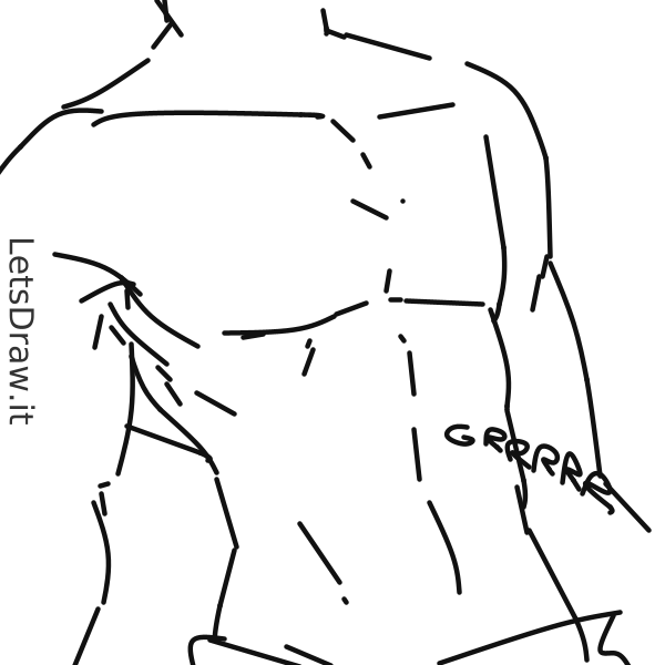 How to draw hungry / peopccjwy.png / LetsDrawIt