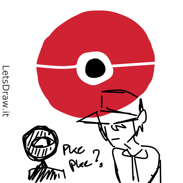 How to draw Pokemon logo / pg8jd6asb.png / LetsDrawIt