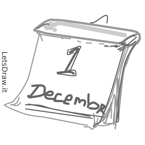 Como dibujar calendario / Aprende a dibujar de otros artistas de ...