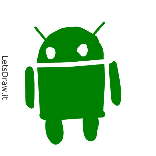 How to draw Android / ph4bnegjh.png / LetsDrawIt