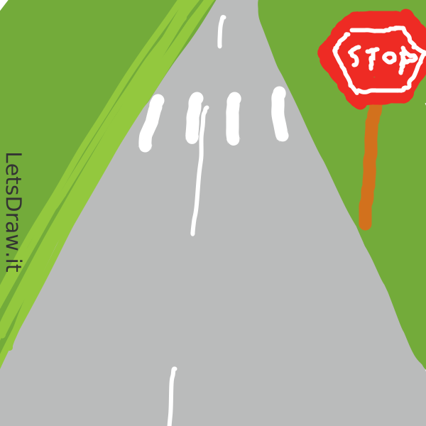 How to draw stop sign / piibt6pr5.png / LetsDrawIt