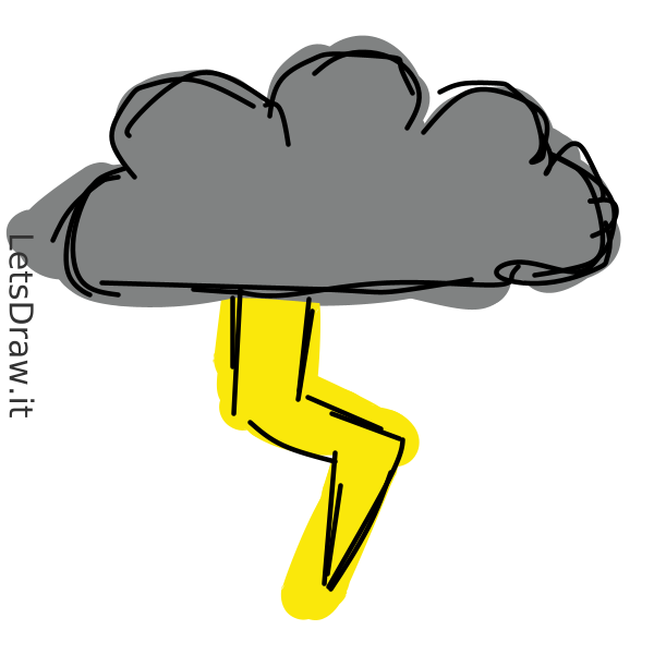 How to draw thunder / pir3n4azj.png / LetsDrawIt