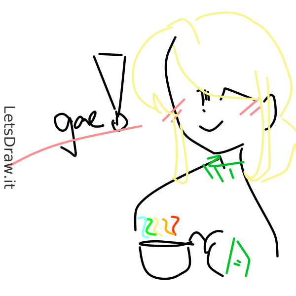 How to draw Cappuccino / pjm8jjjeh.png / LetsDrawIt
