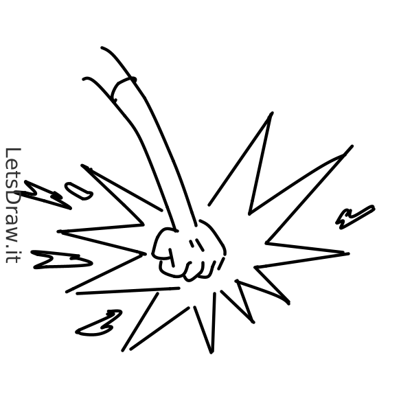 How to draw punch / pm7zfkr45.png / LetsDrawIt