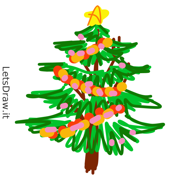 How to draw christmas tree / pnd8kxotz.png / LetsDrawIt