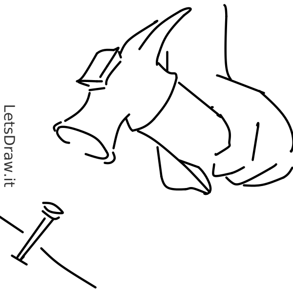 How to draw hammer / ppq9nx551.png / LetsDrawIt