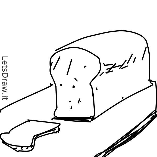 How to draw bread / pqe1d49ep.png / LetsDrawIt