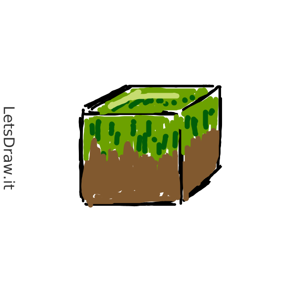 How to draw Minecraft / pqur8tp7k.png / LetsDrawIt