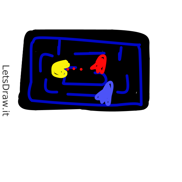 How to draw pacman / prxgcgzt7.png / LetsDrawIt