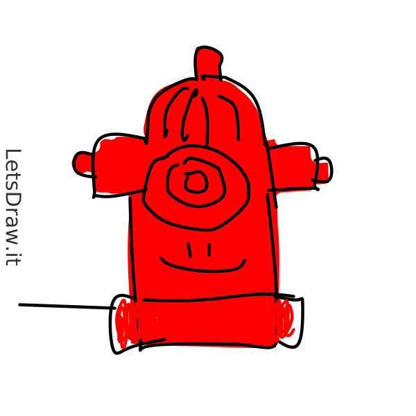 How to draw fire hydrant / psgb8cdc1.png / LetsDrawIt